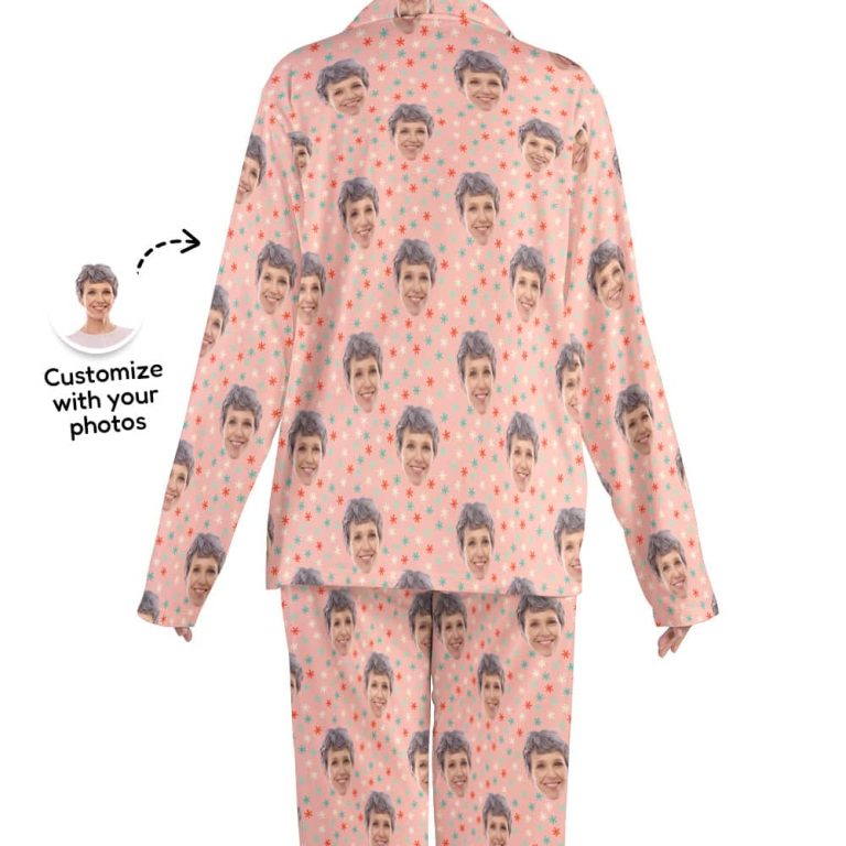 Make Your Own Pajamas | Custom Photo with Colorful Flakes